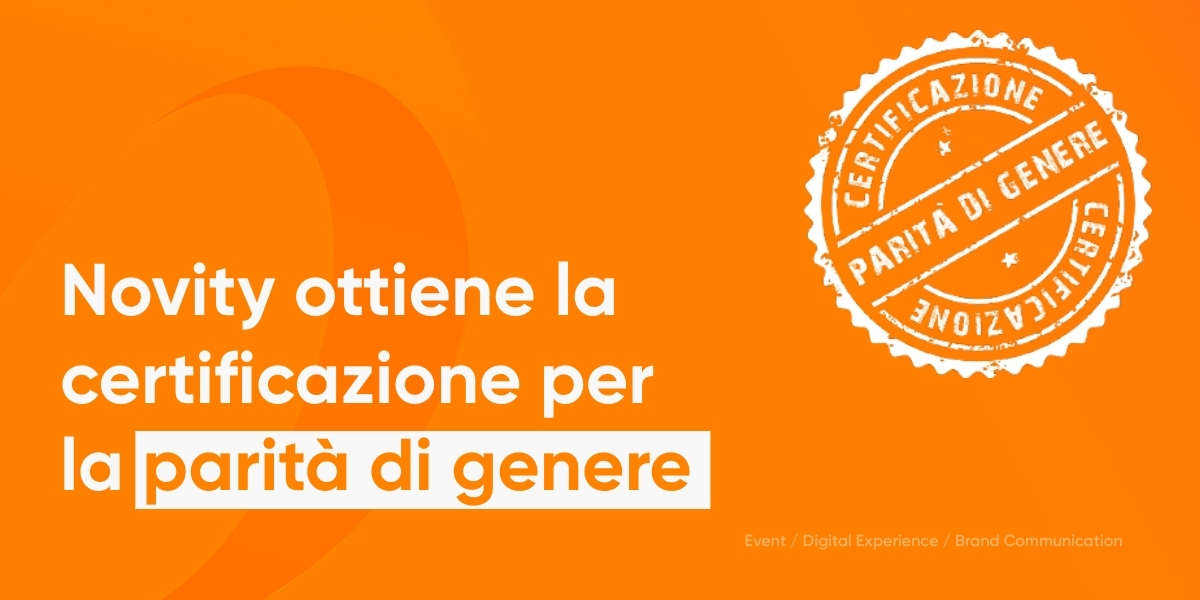 Novity ottiene la certificazione per la parità di genere